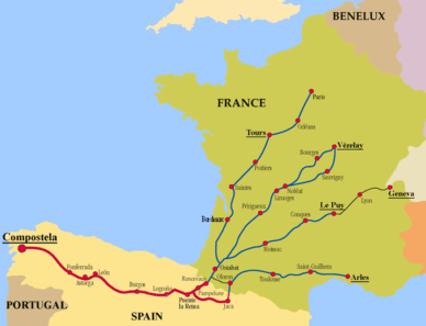 Pilgrim Ways – Walking in France