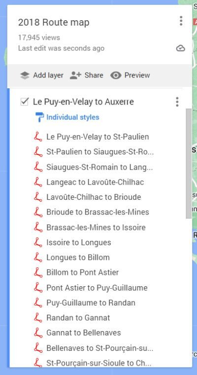 Make your own route maps using IGN TOP25 maps – Walking in France